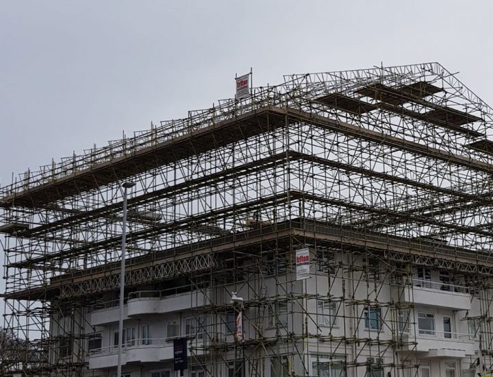 Scaffolding - Flats - Triton Scaffolding Ltd Bournemouth, Poole ...